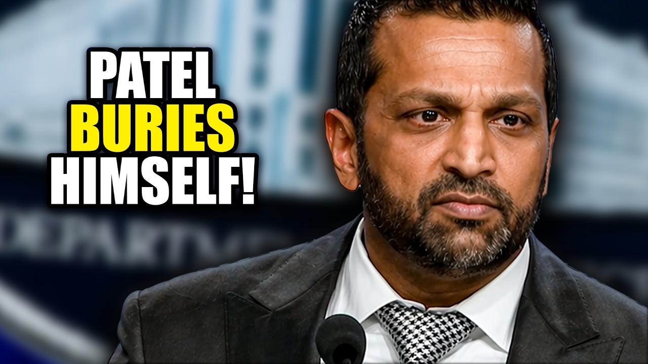 Kash Patel CAUGHT Lying… His OWN Lawsuit EXPOSES Him!
