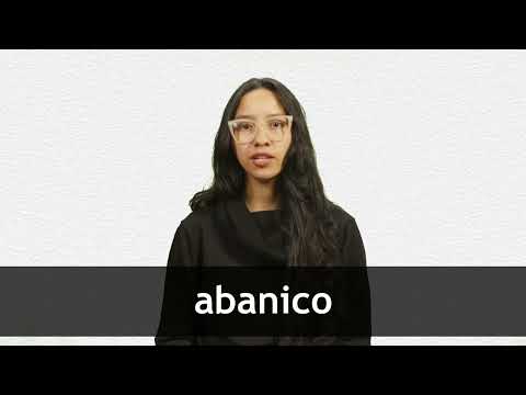 English Translation of “ABANICO” | Collins Spanish-English Dictionary