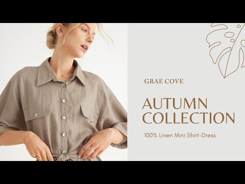 A shirt dress is a wardrobe winner. The dolman sleeves add a modern twist to the classic style.