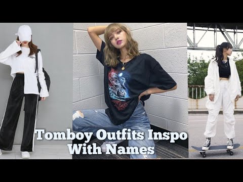 Korean Outfits With Names || Tomboy Outfits || Part-2