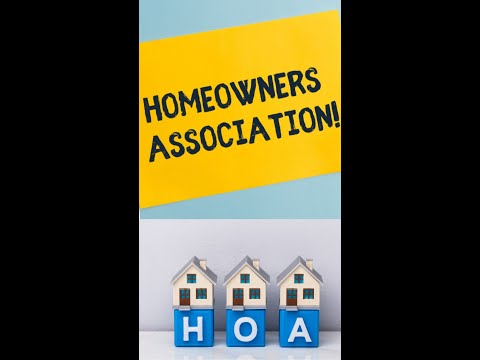 What is Homeowners Association (HOA)? 🤔 #homeownersassociation #shorts #homeowners