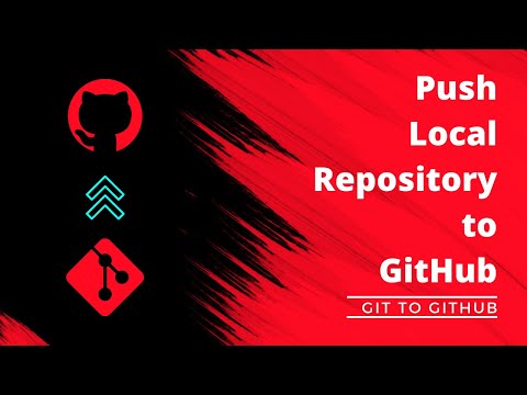 How to Push Local Git Repository to GitHub | Push Local Repository to GitHub with Git Command