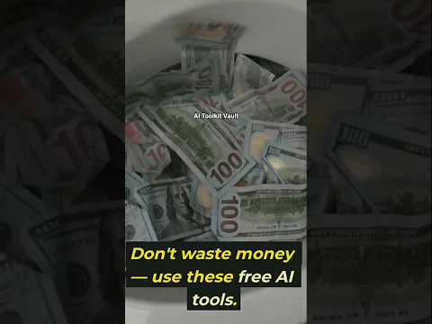 Top Free AI Tools You Need Right Now! #ai #tools #shorts