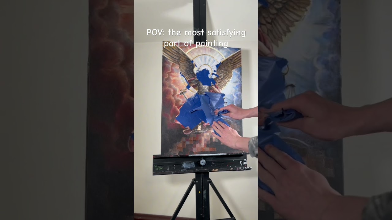 Archangel Michael. Prints available link in comments #art #christianart #painter #painting