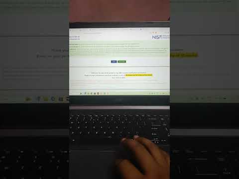 Nism investor certification exam...