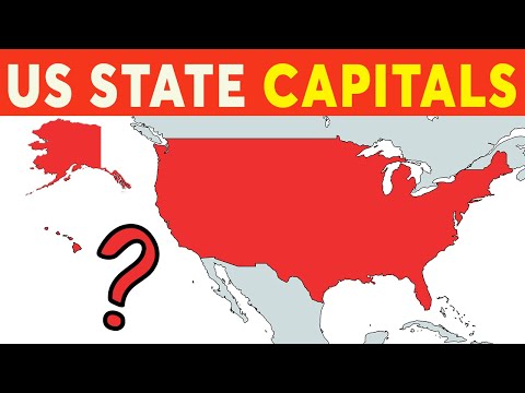 Can You Guess The 50 US State Capitals in 5 seconds ?