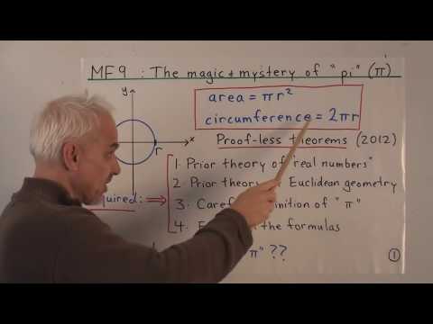 The magic and mystery of "pi" | Real numbers and limits Math Foundations 93 | N J Wildberger