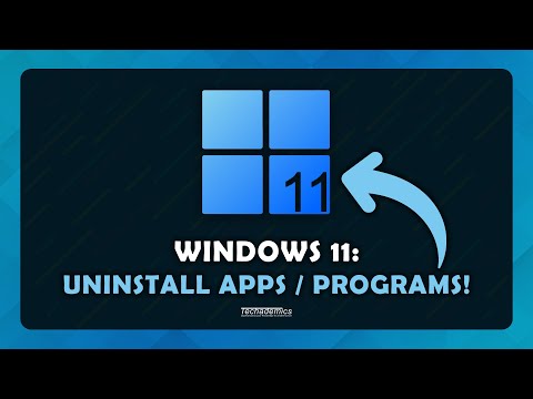How To: Uninstall Apps On Windows 11 - (Tutorial)