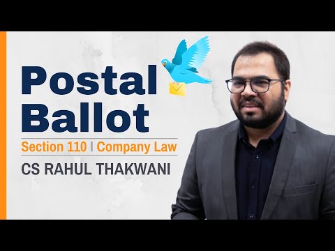 Postal Ballot I General Meetings I Company Law I 4K