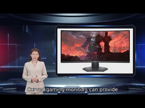 Why should you upgrade to a curved game monitor in this Dell project
