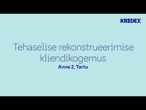 Tehaselise rekonstrueerimise kliendikogemus, Anne 2