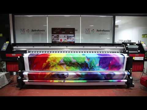 MT Refretonic Roll to Roll UV Printer Using for such as Photo Paper, Backlit Film, Leather