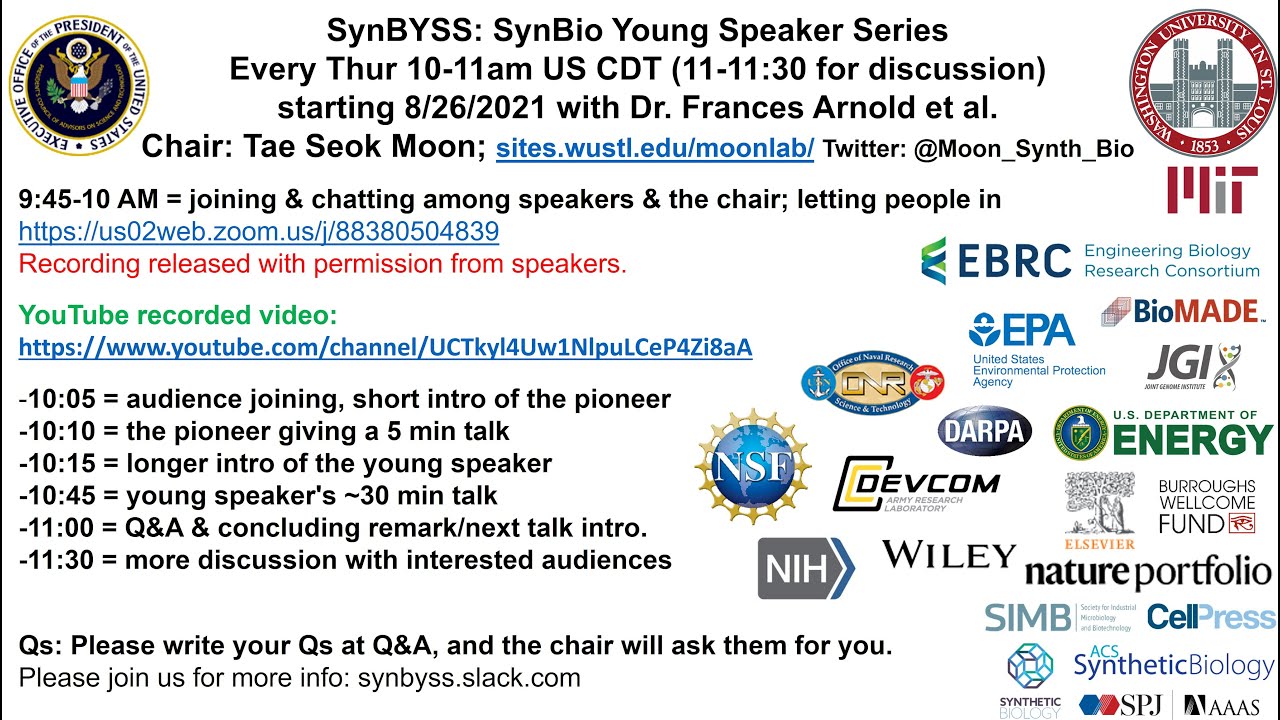 SynBYSS with Prof. Kris Prather at MIT & Prof. Pierangelo Gobbo at University of Trieste in Italy