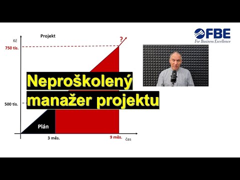 Neproškolený manažer projektu
