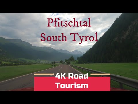 Driving Italy: SP508 Sterzing - Pfitschtal - 4K scenic drive through a beautiful South Tyrol valley
