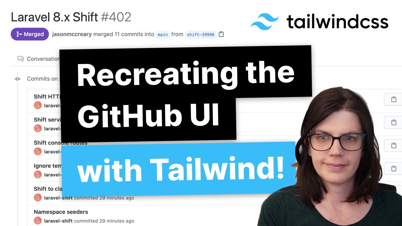 Recreating the GitHub UI with Tailwind! - Live Stream with Jess Archer
