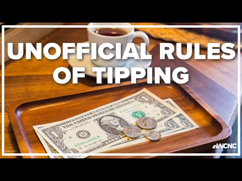 The unofficial rules of tipping