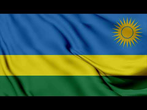 Who designed the national flag of Rwanda?