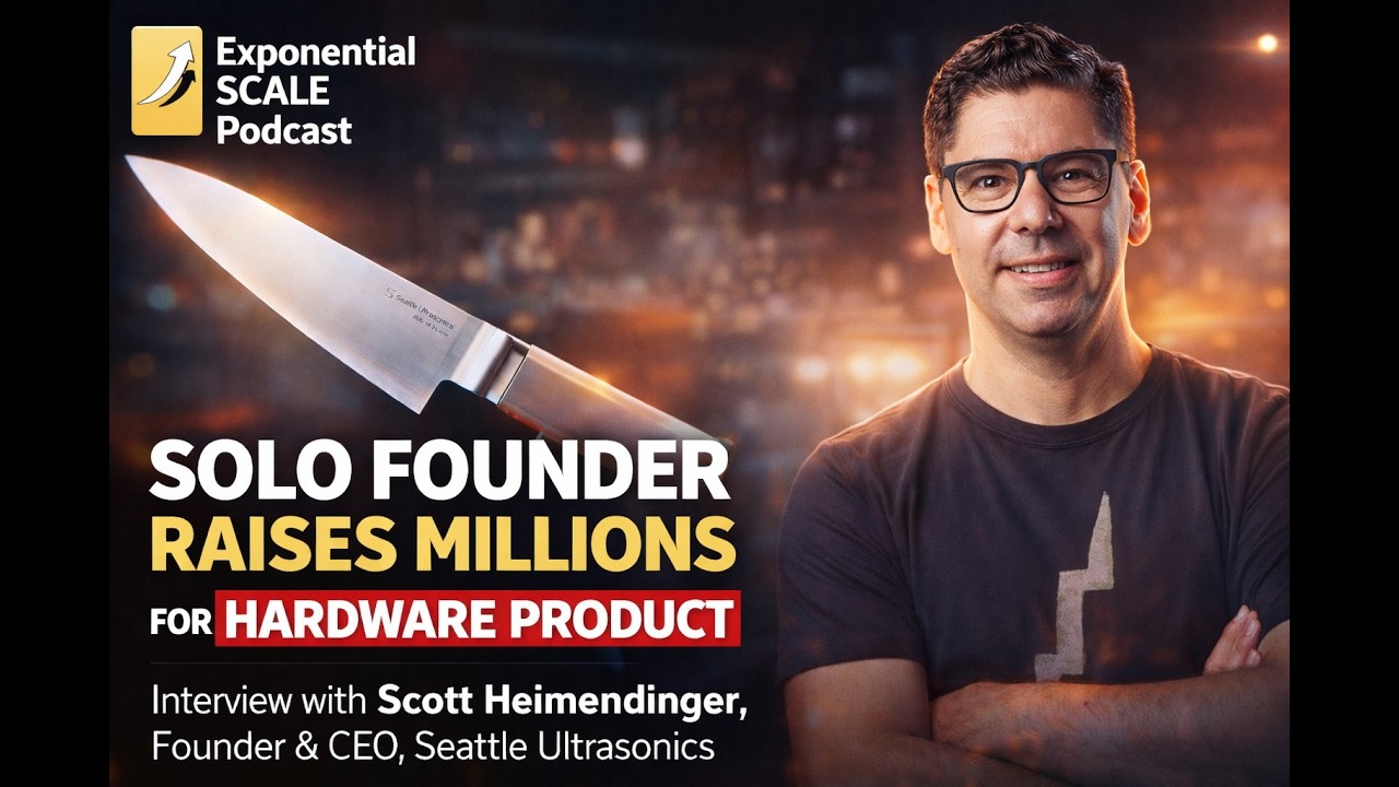 $2M pre-seed. CES debut. Solo Founder. Interview with Scott Heimendinger, Seattle Ultrasonics