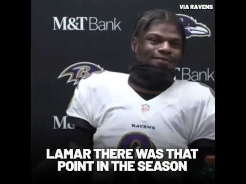 Lamar Jackson laughing at reporter name Mike Jones 😂😂