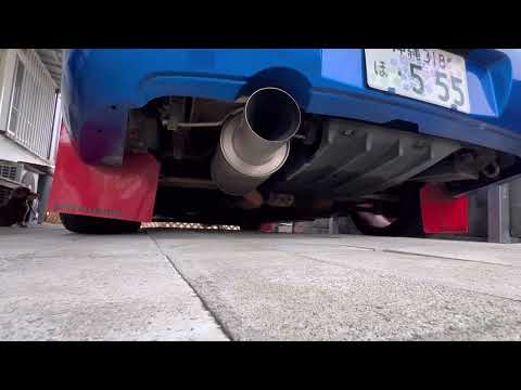 Subaru S204 exhaust (Aug 2023)