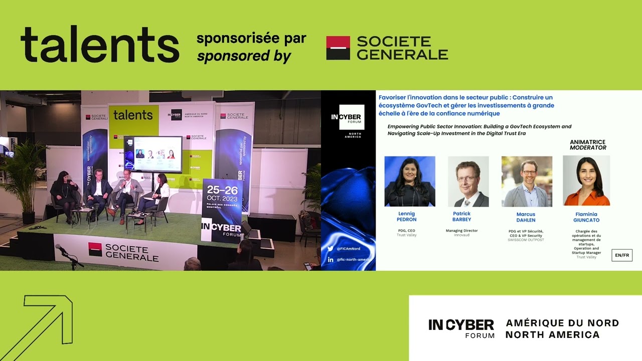 Building a GovTech Ecosystem and Navigating Scale-Up Investment in the Digital Trust Era