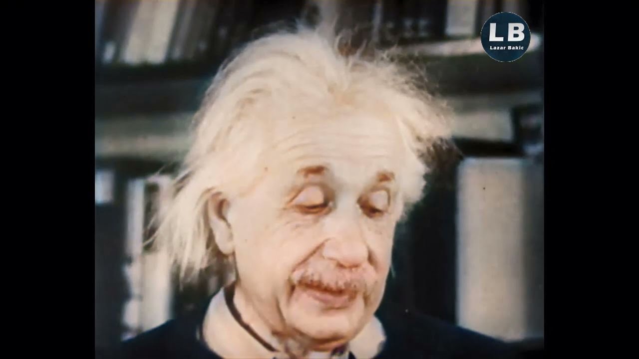 Albert Einstein: E=mc² Explains His Formula [HD COLOR]