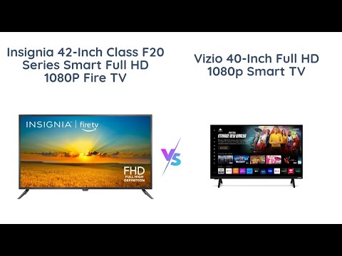 Insignia 42-inch vs. VIZIO 40-inch Full HD Smart TV 🥇