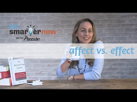 Affect vs Effect