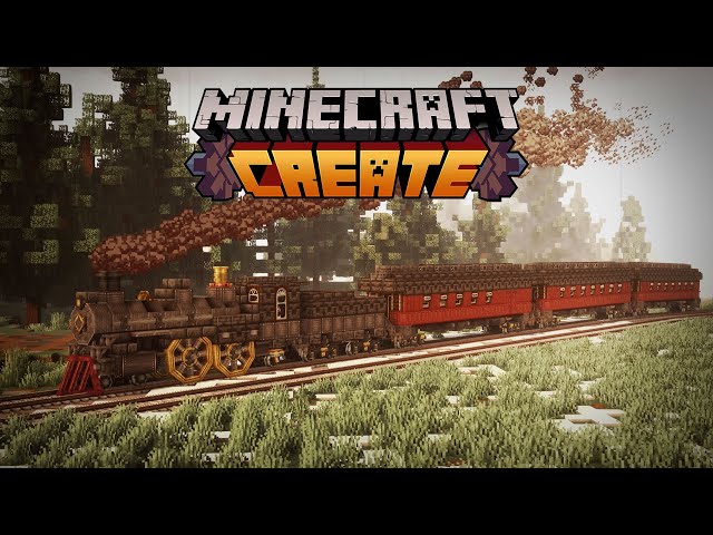 Create Mod | Vintage Train Redesign (Tutorial) Minecraft Map