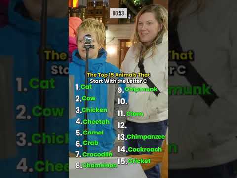 Name The Top 15 Animals That Start With Letter C