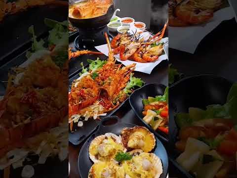 Seafood Buffet in Chinatown Bangkok #travelthailand4k #streetfood #thaifood