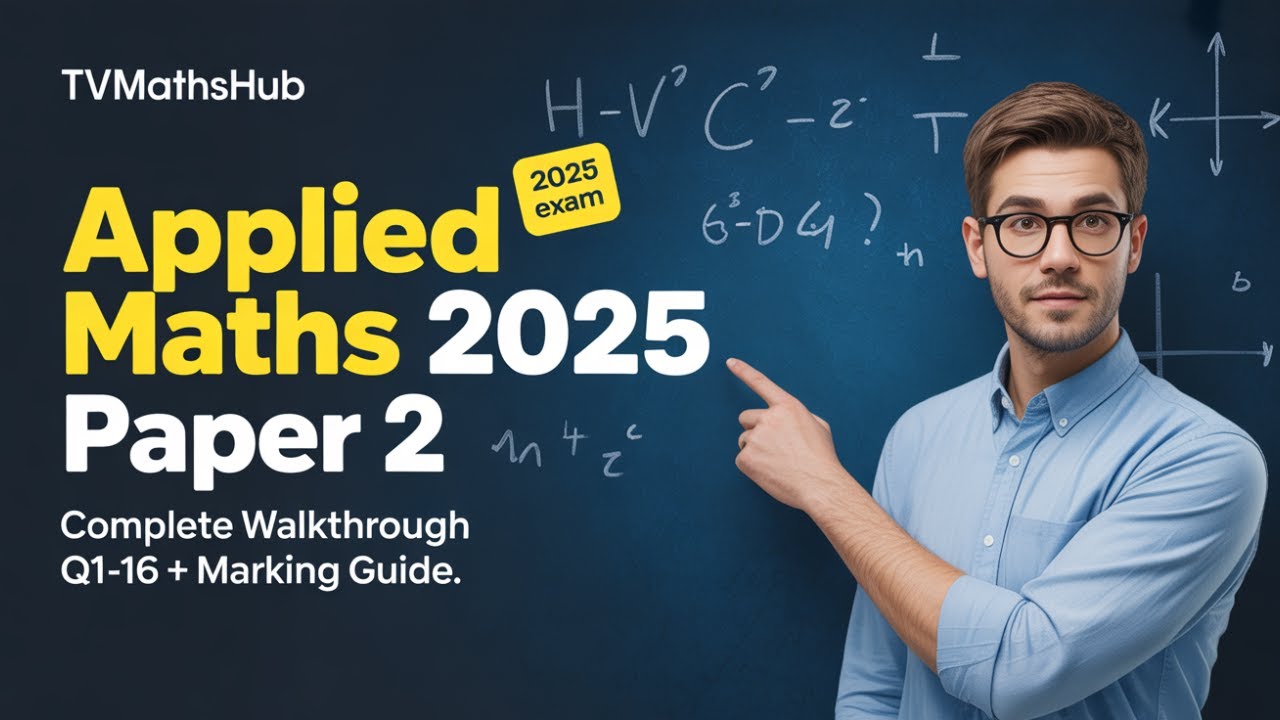 UNEB Applied Mathematics 2025: Full Paper 2 Questions + Proposed Marking Guide |  PDF Download