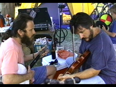 Rafe Stefanini & Gordy Hinners Play Walking in the Parlor at the Mt. Airy Fiddlers Convention, 1994.