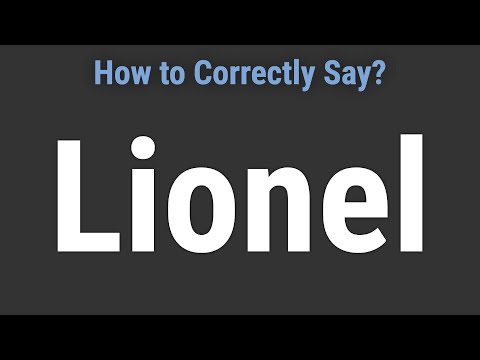 How to Pronounce Name Lionel (Correctly!)