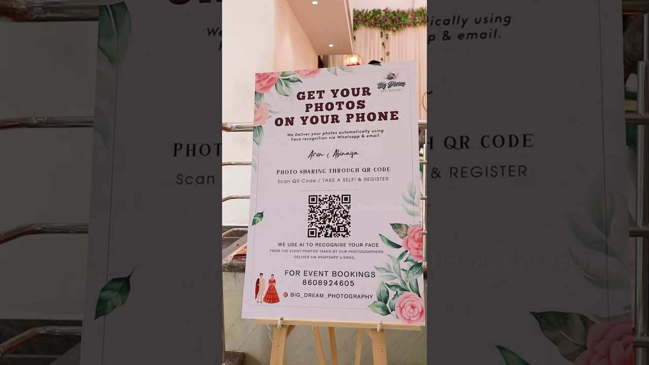 AI Photo Sharing to your phone. Ai will Automatically Recognise your face and share all your Photos.