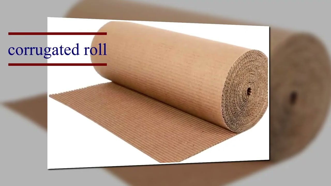 corrugated 2 ply roll for packing and online business