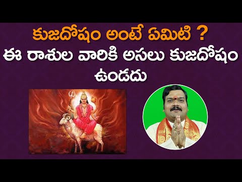 కుజదోషమే లేని రాశులు ఇవే | Kuja Dosham | Machiraju Kiran Kumar | Aadhan Adhyatmika
