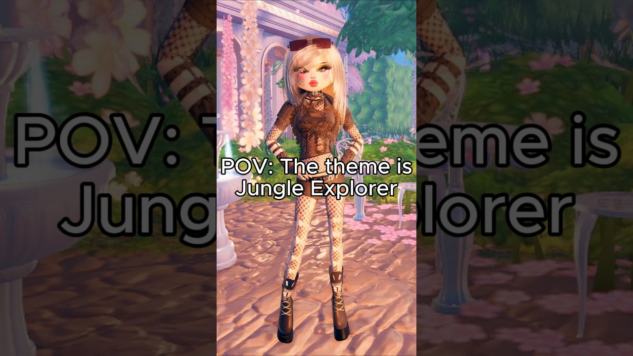 THEME: Jungle Explorer🦁❤️How many stars would you rate me?⭐️#roblox #dresstoimpress