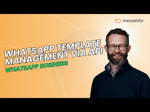 WhatsApp Template Management | Messente's Omnichannel API