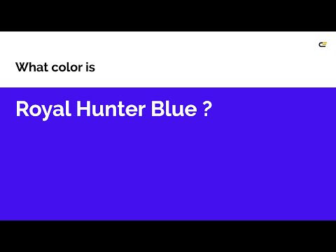 Royal Hunter Blue color #4411ee hex color - Violet color - Warm color 4411ee