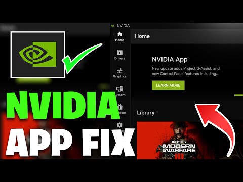 How To Fix NVIDIA App Not Working in Windows 11 - NEW 2025🎮