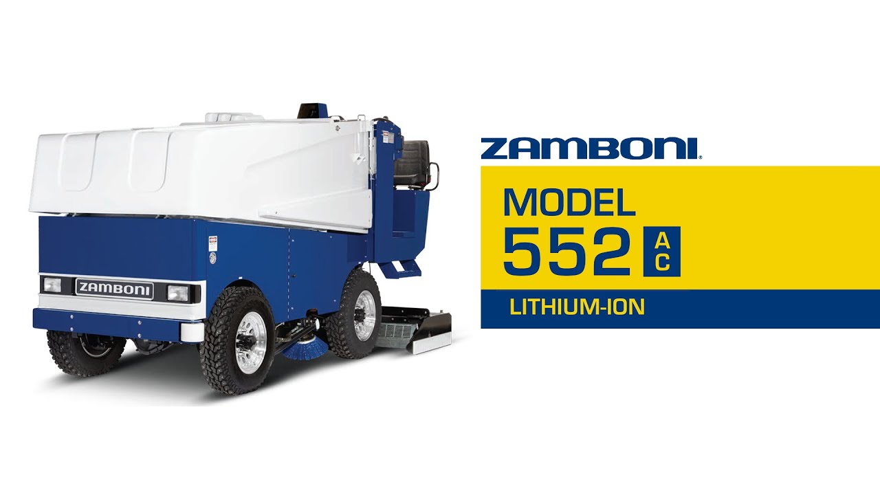 Zamboni Model 552AC Lithium-ion Overview