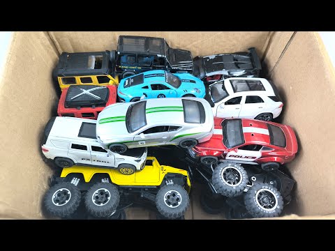 Box Full of Model Cars -Mazda Mx5, Koenigesgg Jesko, Lamborghini Scv12, Byd Yang Wang U8, Toyota Car