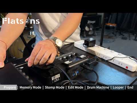 All-in-one Flatsons KMF-1 guitar pedal, great value for money!