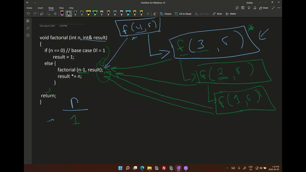 COMP 1633 - Tutorial 10 - Recursion