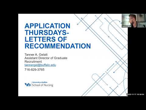 Application Thursday: Letters of Recommendation