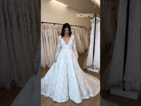 Comment your zodiac sign below and we’ll do that next 🎉 #weddingdresses#weddingdress#bridetobe