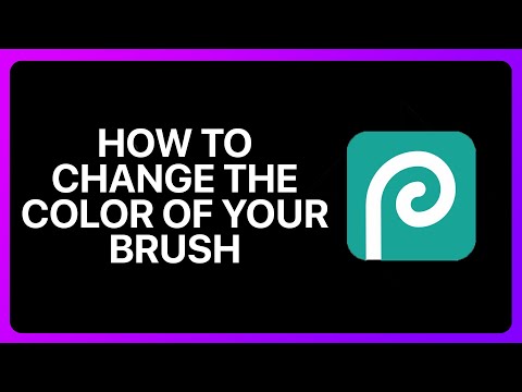 How To Change The Color Of Your Brush In Photopea Tutorial