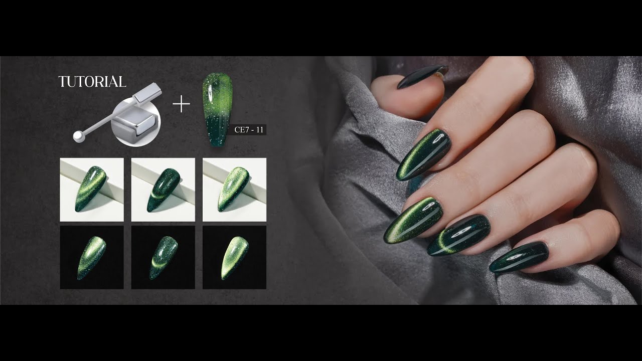 LAVIS Cat Eyes Collection Compilation - Cat Eyes Nail Art Design #cateyes #nailcompilation